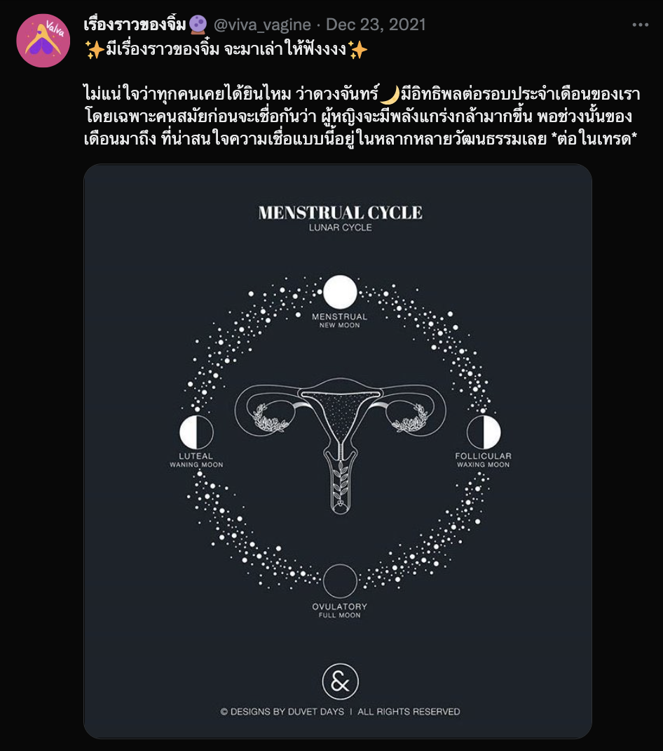 ไขความลับ พลังแห่งดวงจันทร์ มีผลต่อประจำเดือนจริงหรือ? - Pynpy'