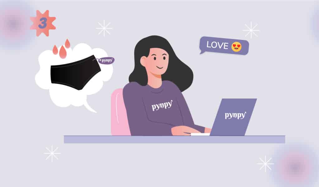 6 สไตล์ใส่กางเกงในอนามัย Pynpy’ พร้อมรีวิวการันตีจากเพื่อนๆ - Pynpy'