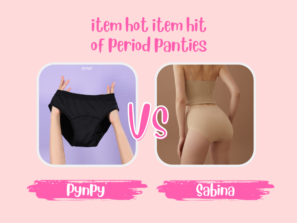 พาส่องกางเกงในอนามัย Pynpy’ vs Sabina แบรนด์ hot ไอเท็ม hit ที่ครองใจมนุษย์เมนส์ทั่วประเทศ! - Pynpy'